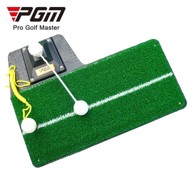 Jual Golf Swing Practice Mat With String Ball Original Pgm ( Matras ...
