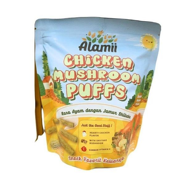 Jual ALAMII CHICKEN MUSHROOM PUFFS 25G | Shopee Indonesia
