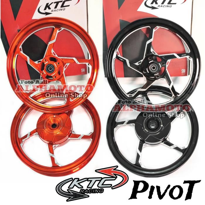 Jual VELG KTC RACING PIVOT VARIO 125 150 BEAT SCOOPY SPACY GENIO FI NEW 110 BEST SELLER | Shopee ...