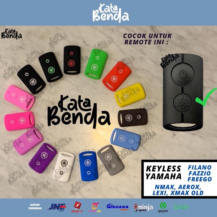 Jual New Cover Remote Nmax/Aerox/Filano/Fazzio/Lexi/Xmax Silicone Kunci ...
