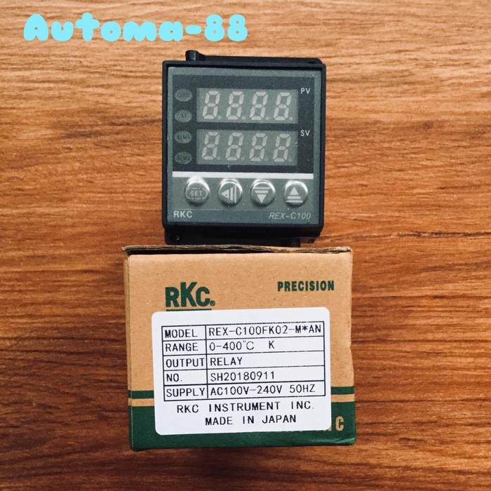 Jual SiapKirim- Digital PID Temperature Thermostat Rex-C100 C-100 Out Relay RKC Japan | Shopee ...