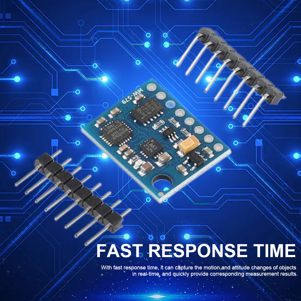 Jual 9DOF IMU Sensor Module HMC5883L ITG3205 ADXL345 3V-5V ...