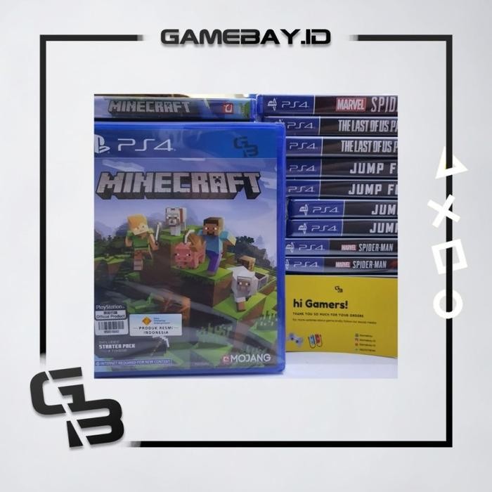 Jual Seru- Ps4 Minecraft - Starter Edition Pack | Shopee Indonesia