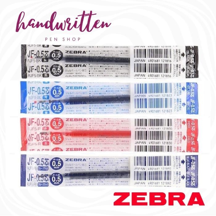 Jual Ready JT ZEBRA Sarasa Gel Ballpoint Pen Refill Typ JF/ Refill ...