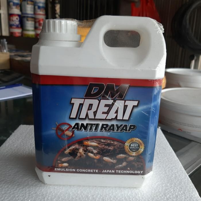 Jual DM TREAT Anti Rayap 1L/ Obat Cairan Pembasmi Rayap Kayu 1 liter ...