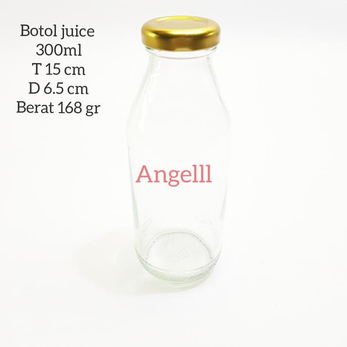 Jual (BestPrice) Botol kaca juice/ syrup /susu /minuman /Bumbu dapur ...