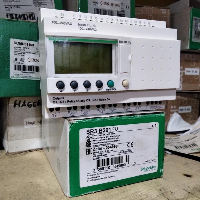 Jual SMART RELAY SCHNEIDER SR3 B261FU ZELIO SR3B261FU GRATIS ONGKIR | Shopee Indonesia