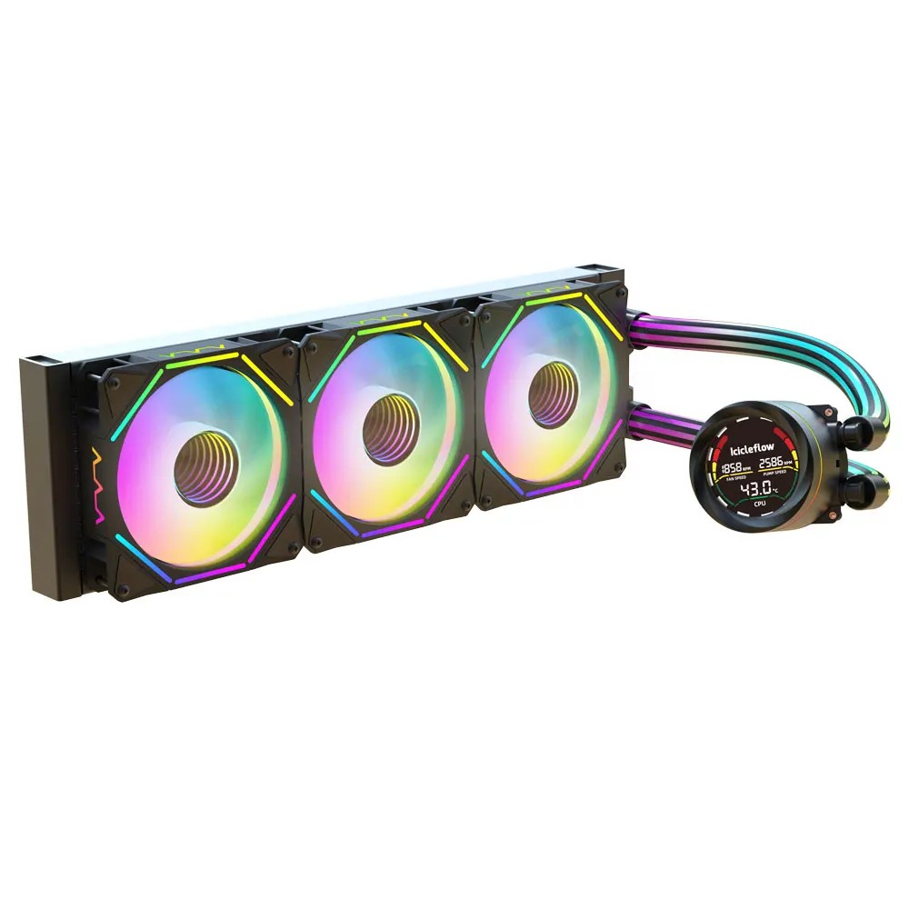 Jual 360Mm Wholesale Pc Water Cooling Kit Computer Fan Cooler Lcd ...