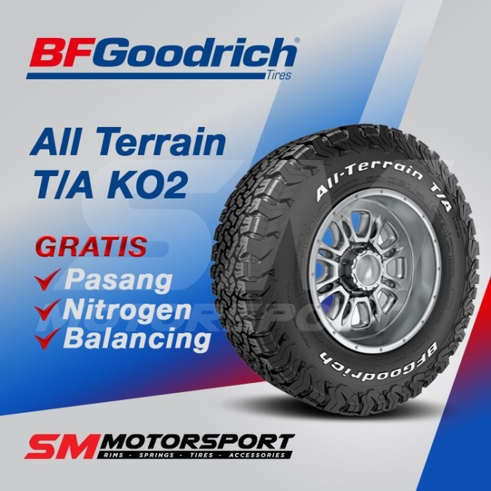 Jual Ban Mobil Bfgoodrich Bf Goodrich All Terrain T/A Ko2 265 65 R18 18 ...