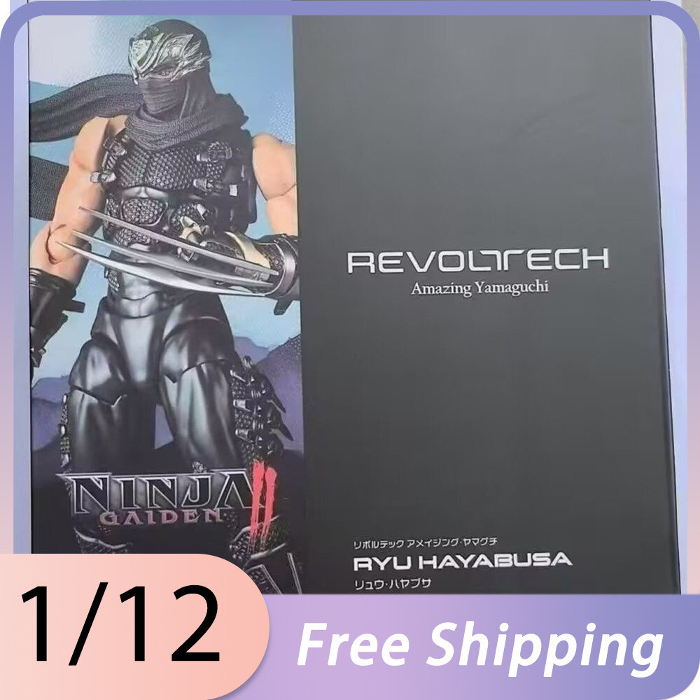 Jual 2025 New Kaiyodo Revoltech Amazing Yamaguchi Ninja Gaiden Ryu Hayabusa Action Figure Pvc ...