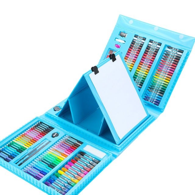 Jual Alat Lukis Set Isi 208 Pcs Murah/Perlengkapan Melukis Anak Set ...