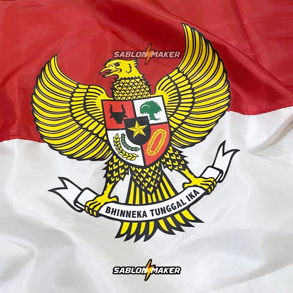 Jual Flowpartt Bendera Garuda Indonesia Bineka Tunggal Ika Merah Putih ...