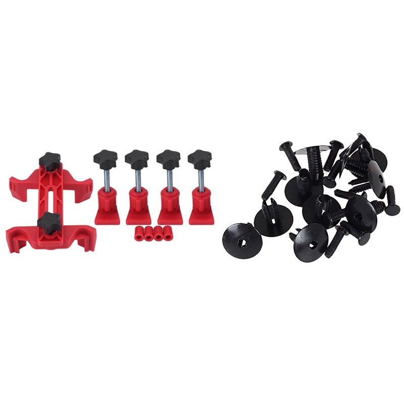 Jual 1 Set Universal Camshaft Dual Cam Clamp & 50 Pcs Fender Lined With ...