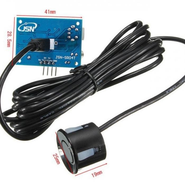 Jual Glenz - Jsn-Sr04T Jsn Sr04 Waterproof Ultrasonic Sonar Distance ...