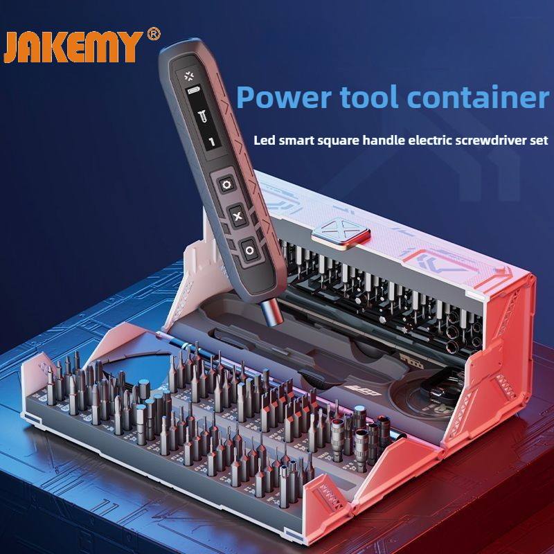 Jual Jakemy Rechargeable Mini Electric Screwdriver Set 180 In 1 ...