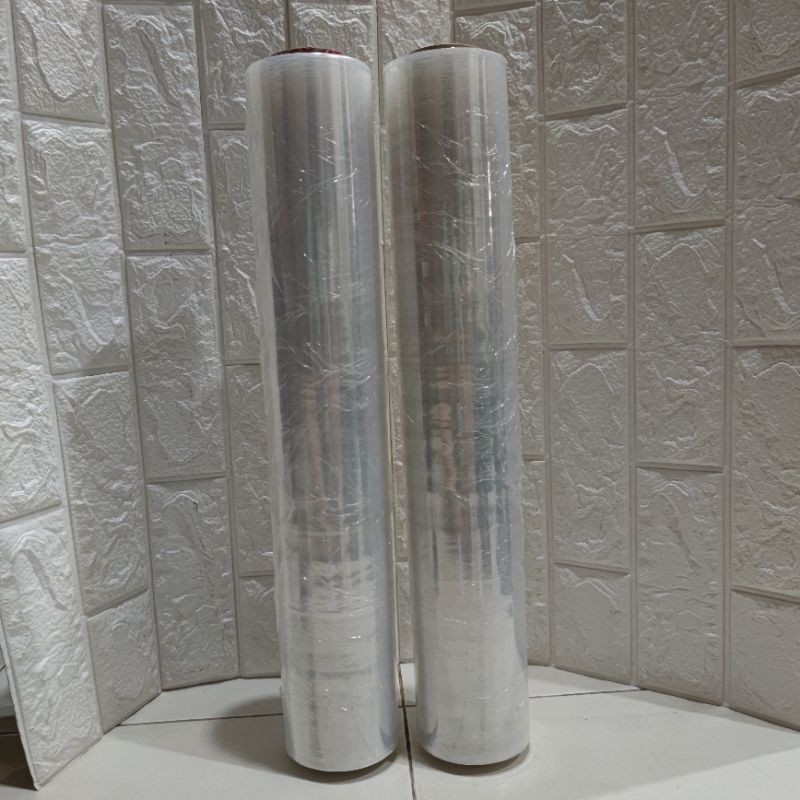 Jual PLASTIK WRAPPING STRETCH FILM 50 CM x 150 M REPING WRAPING PLASTIC ...