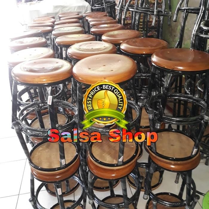 Jual Kursi Bakso Kursi Baso Kursi Kafe Kursi Cafe Besi Kayu T 25 Cm ...