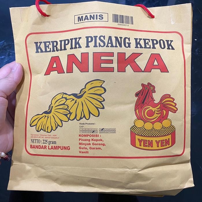 Jual Barbara.storee Keripik Pisang Aneka Yen Yen Lampung rasa MANIS | Shopee Indonesia