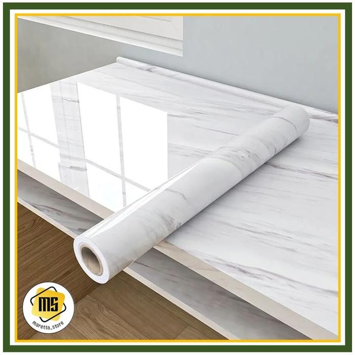 Jual Stiker PVC Motif Marmer PVC Sheet Lebar 60 cm | Shopee Indonesia