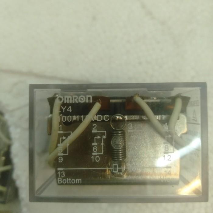 Jual Relay Ly4 110Vdc Omron +Socket Omron | Shopee Indonesia