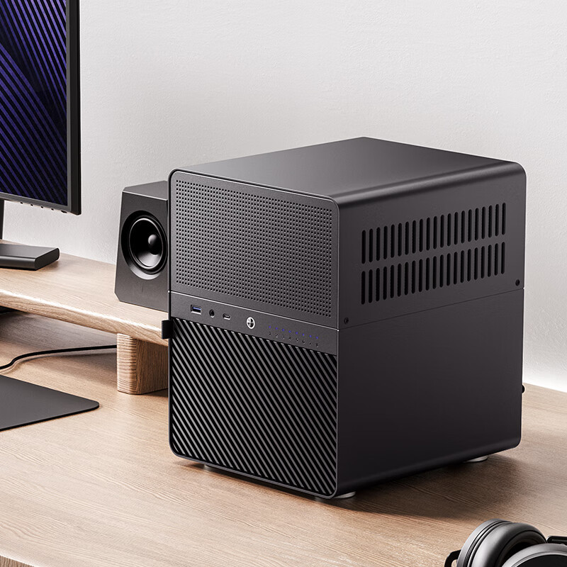 Jual JONSBO N3 NAS Mini Case Aluminum ITX Chassis 8Hard Disk Support ...