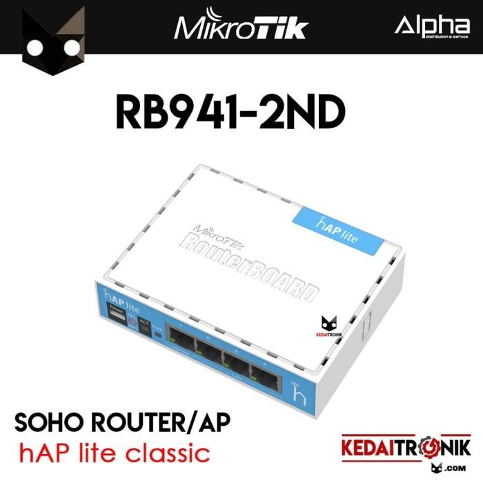 Jual Mikrotik RB941-2ND Router Board hAP Lite Wireless RB 941 ...
