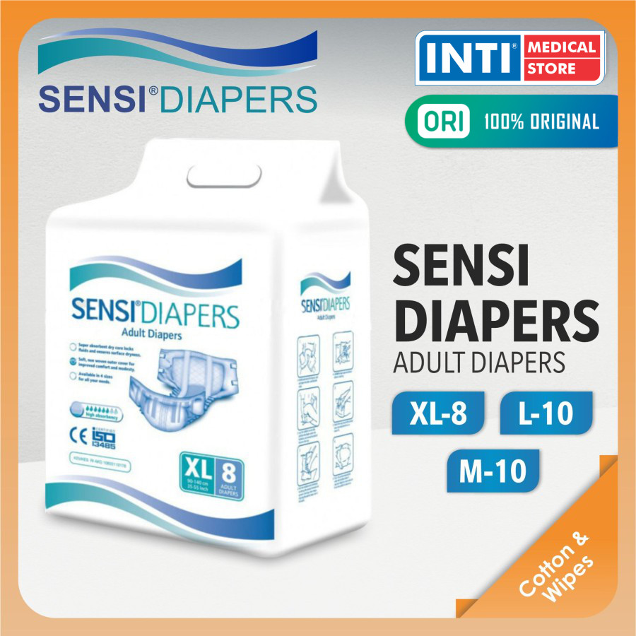 Jual SENSI Popok Perekat Desa Adult Diapers Popok Desa Perekat | Shopee Indonesia