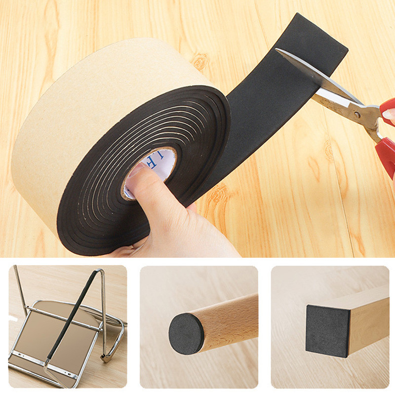 Jual 2M 5M/Roll Bantalan Kaki Furnitur Felt Berperekat Alas Kaki ...