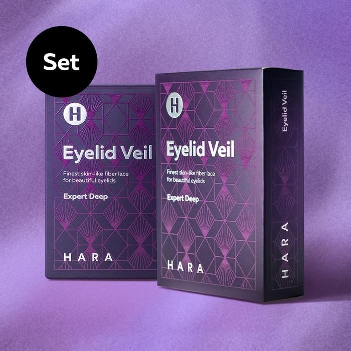 Jual PREMIUM HAQUHARA HARA Eyelid Veil x Nanath Nadia Scot Skot Mata ...
