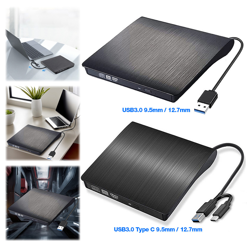 Jual USB 3.0/USB 3.0 + Type-C SATA To USB CD ROM ODD Case Box 9.5mm/12 ...