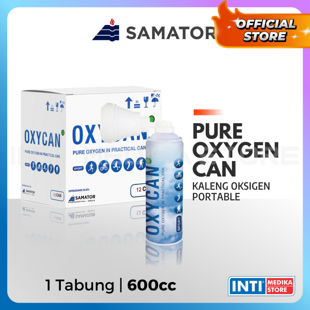 Jual SAMATOR - Oxycan Kaleng Tabung Oksigen Portable Oxygen | Shopee ...