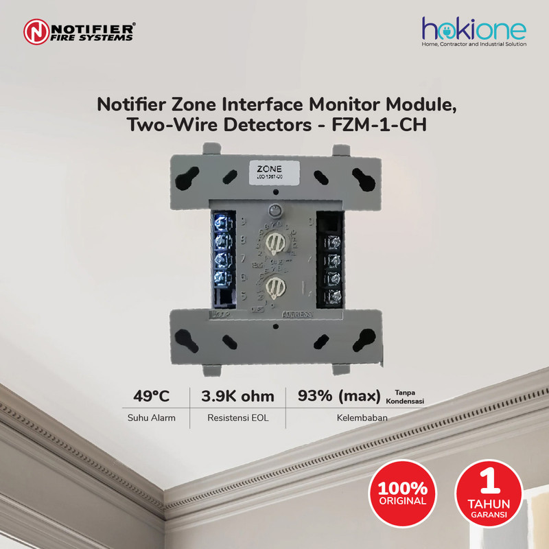Jual Notifier Zone Interface Monitor Module, Two-Wire Detectors - FZM-1-CH | Shopee Indonesia