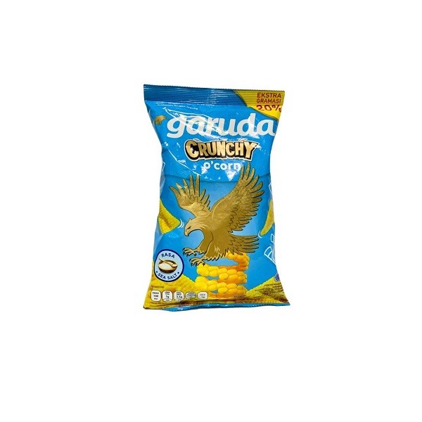 Jual GARUDA CRUNCHY O CORN SEASALT 75GR | Shopee Indonesia