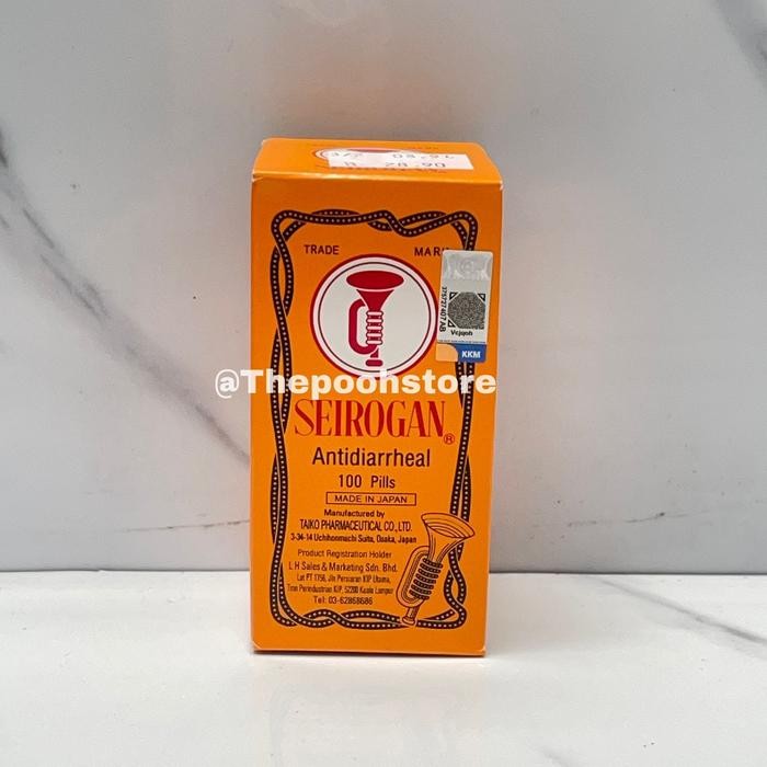 Jual Seirogan 100 Pills (Original Japan Trumpet) Obat Sakit Gigi Dan ...