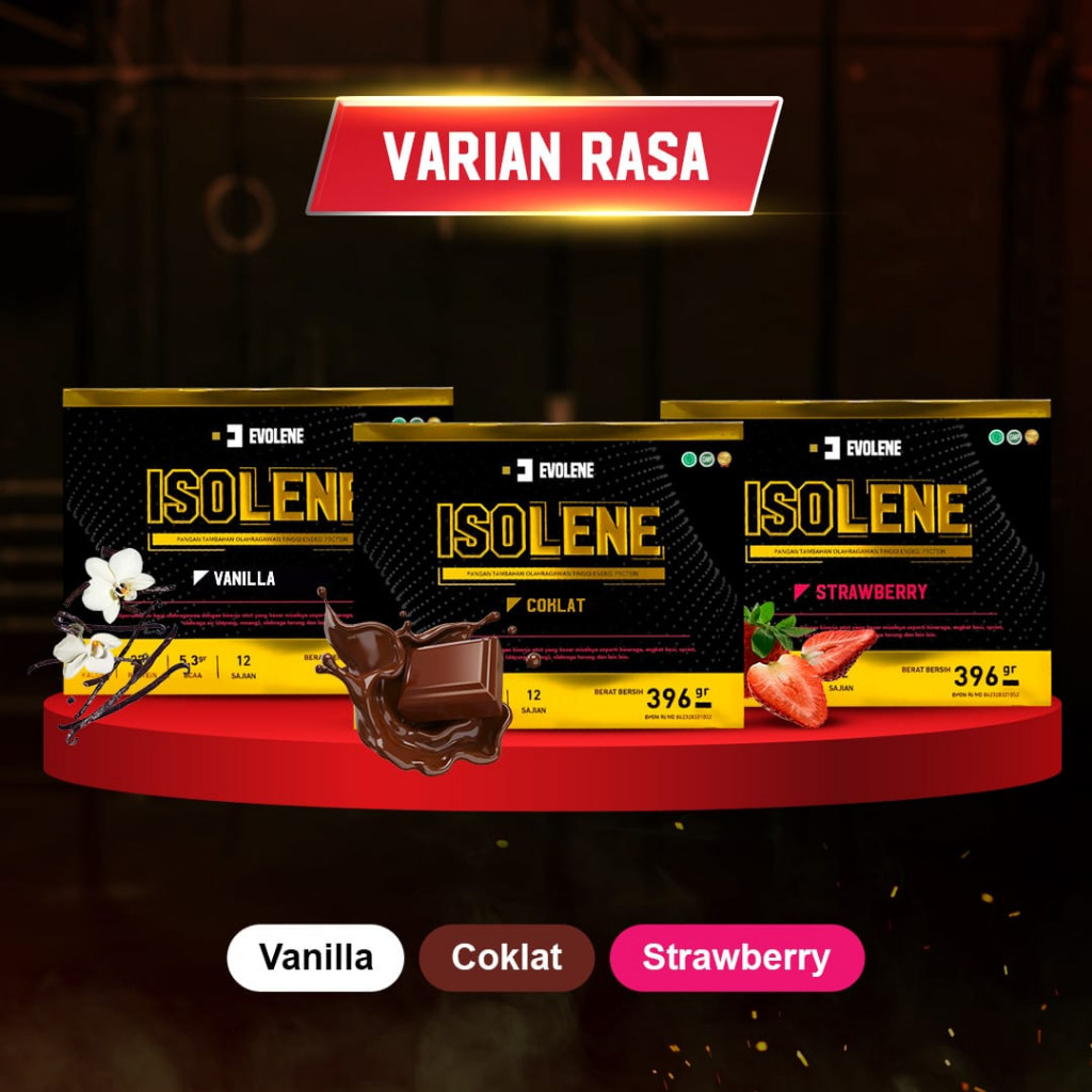 Jual ISOLENE WHEY 1 BOX 12 SACHET EVOLENE ISOLATE BPOM HALAL SUSU ...