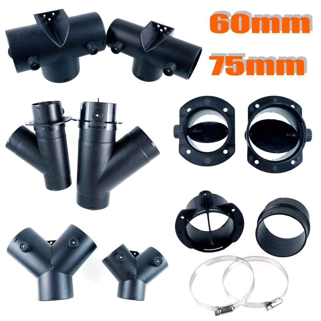 Jual 60Mm 75Mm Valve Flap Adjustable Air Diesel Heater Vent Ducting ...
