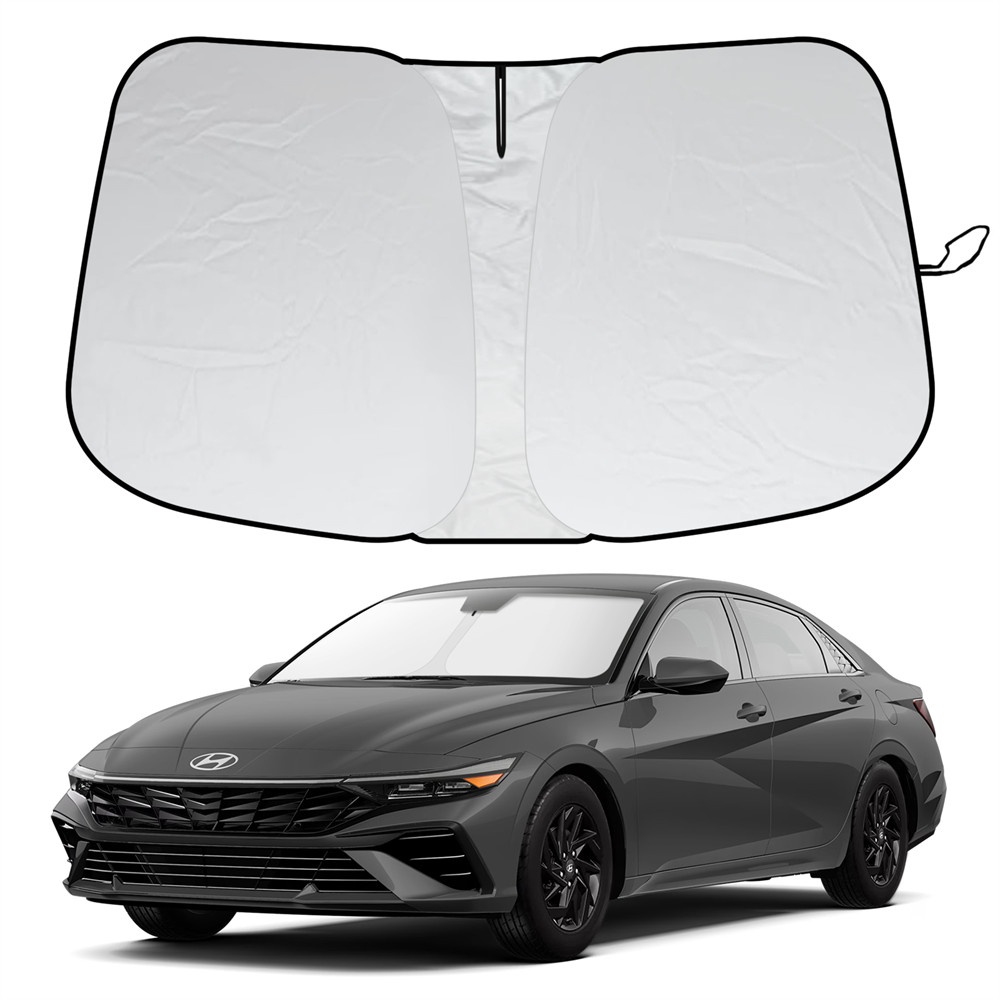 Jual Windshield Sun Shade For Hyundai Elantra 2021-2025 Sunshade Window ...