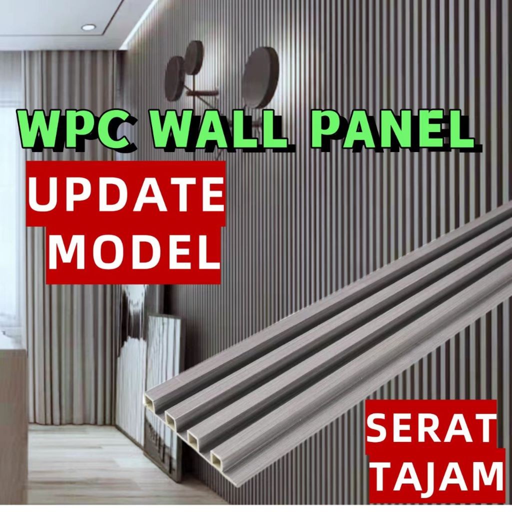Jual Nds - WPC WALL PANEL/ 2.9METER/3METER/WOOD WALLPANEL WPC/Wall ...