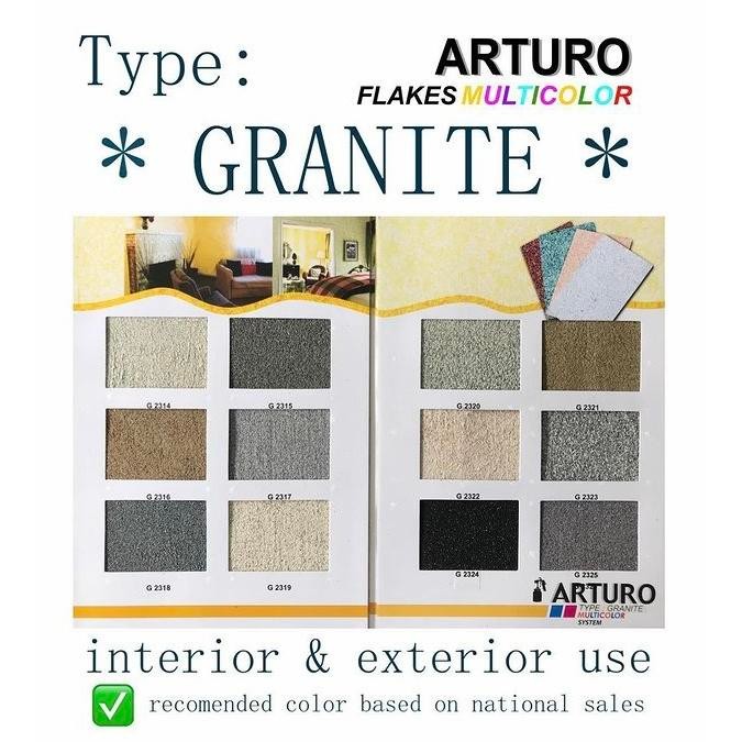 Jual Cat Tekstur Arturo Type Granit Ukuran Galon 4 Kg Gratisongkir ...