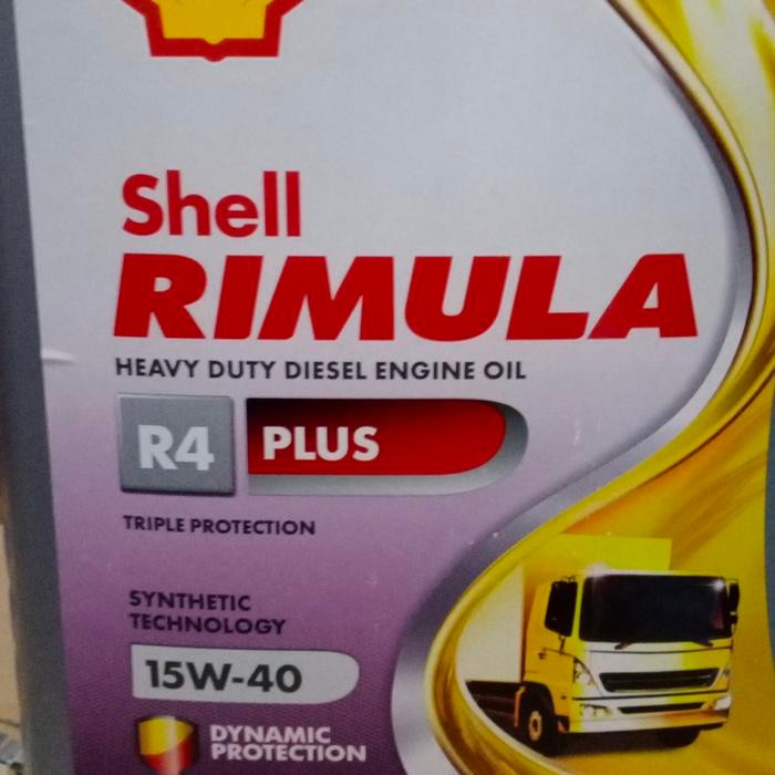 Jual Shell Rimula R4 Plus Sae 15W-40 Kemasan Galon Isi 5 Liter | Shopee ...