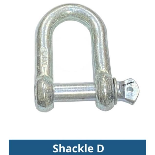 Jual Segel D 6Mm 8Mm 10Mm 12Mm 20Mm Bahan Galv Galvanis Shackle Clamp ...