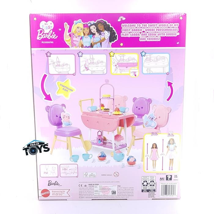 Jual BARBIE MY FIRST BARBIE TEA PARTY PLAYSET ORIGINAL | Shopee Indonesia