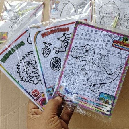 Jual MAINAN EDUKASI MEWARNAI MAGIC WATER / MEWARNAI AIR | Shopee Indonesia