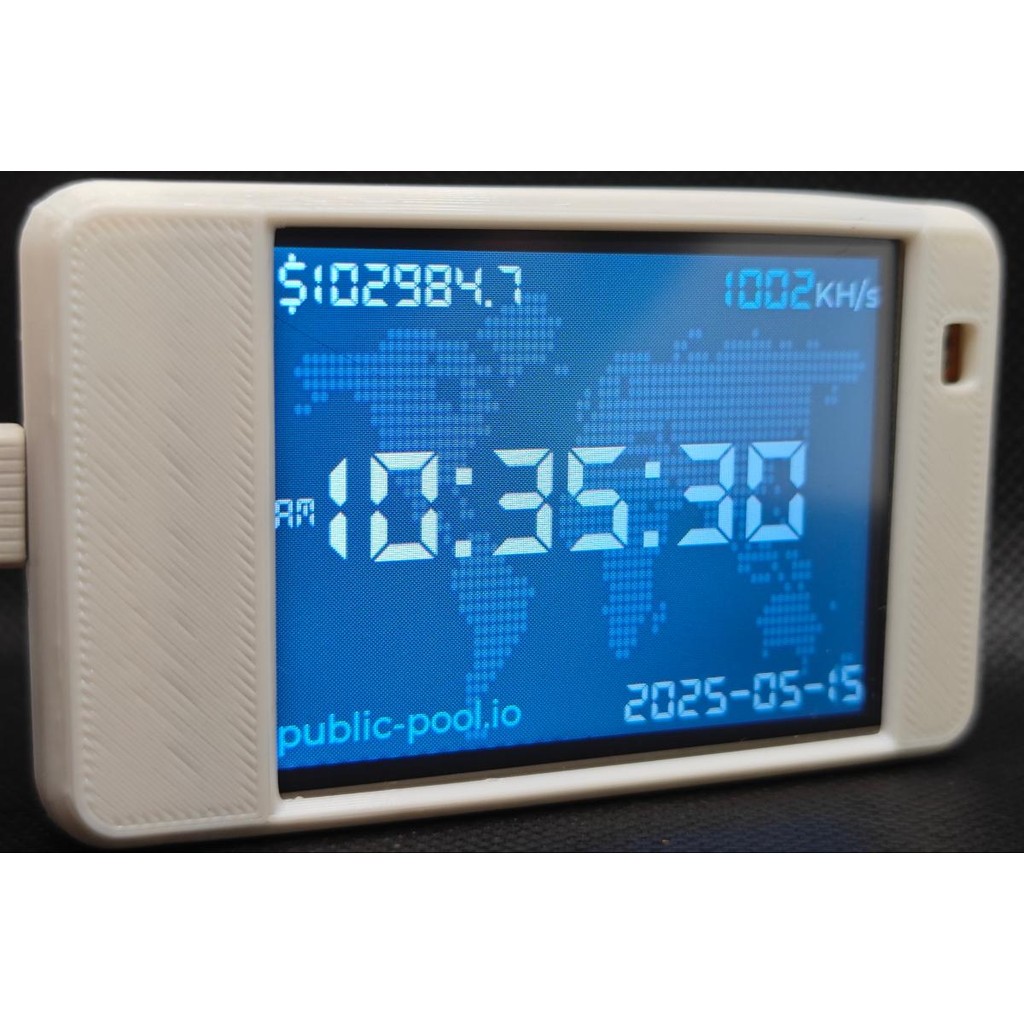 Jual Nmminer Nerdminer V2 Colorful Case Hashrate 980Kh/S Lucky Miner Esp32 2.8 In Smart Display ...