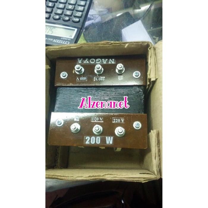 Jual Travo Trafo Step Up/ Down 400V/380V To 220V/110V 200 Watt 1Phase ...