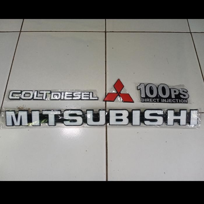 Jual Logo Emblem Set Colt Diesel Ps 100 Kode 022 | Shopee Indonesia