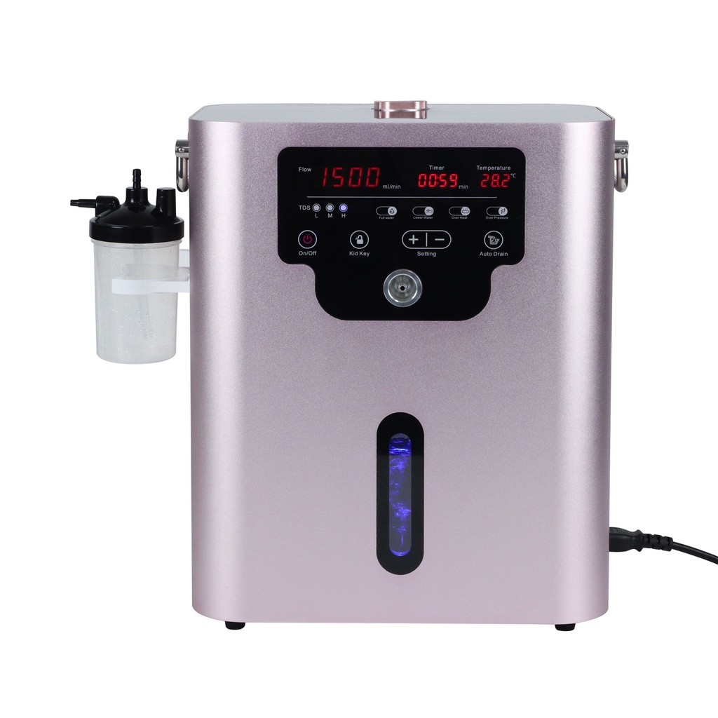 Jual New 1500ML Oxygen&Hydrogen Generator Device Hydrogen Inhalation ...
