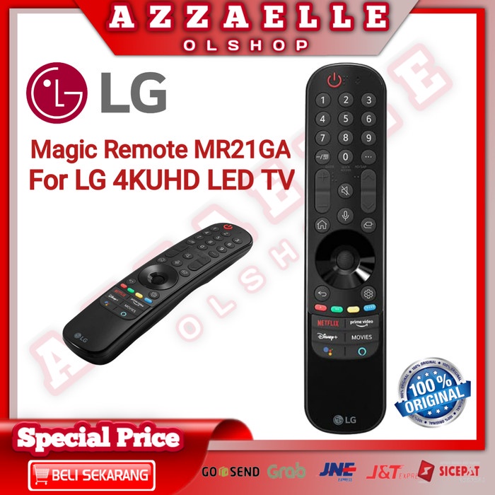 Jual LG Magic Remote Original For 4K UHD LED TV MR21GA / MR 21GA / MR ...