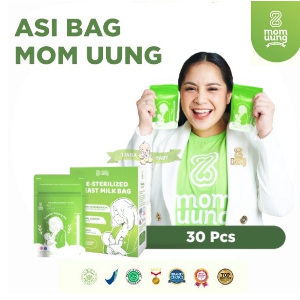 Jual New Produk MOM UUNG ASI BAG PRE-STERILIZED BREAST MILK BAG KANTONG ASI 100ML Langsung ...