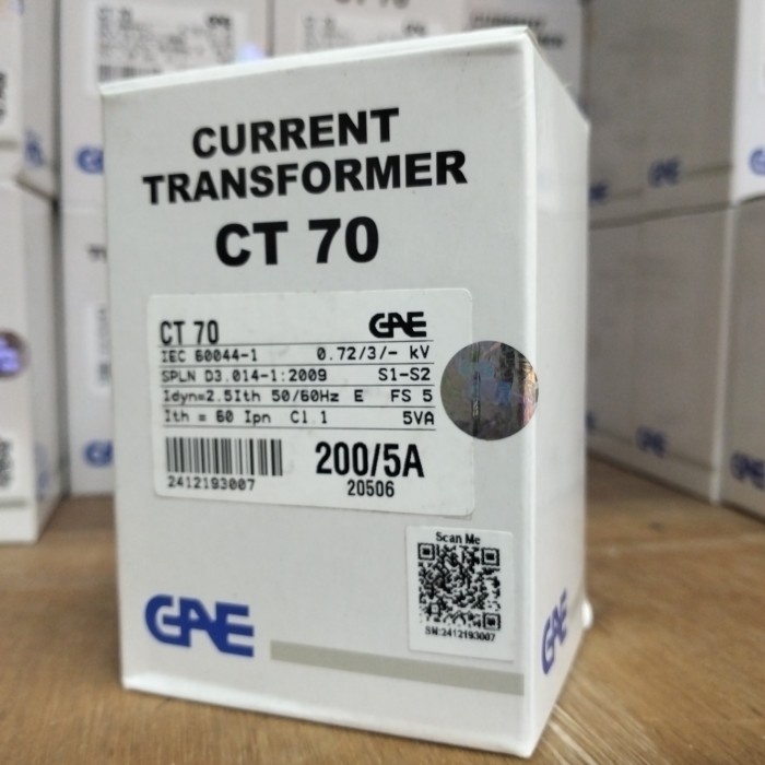 Jual GAE, CT 70, 200/5A , class 1: 5VA | Shopee Indonesia